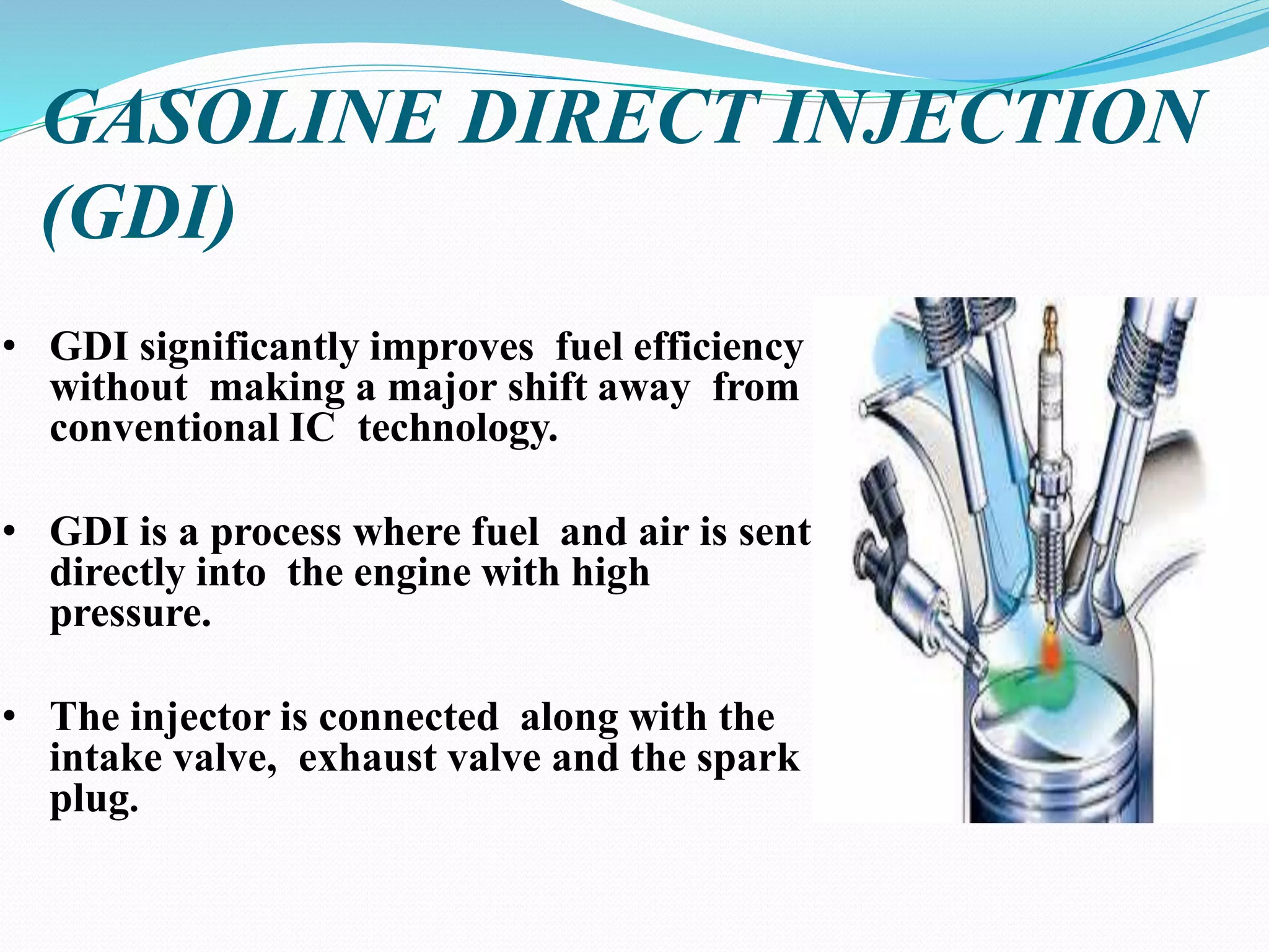 Gasoline direct injection system | PPTX