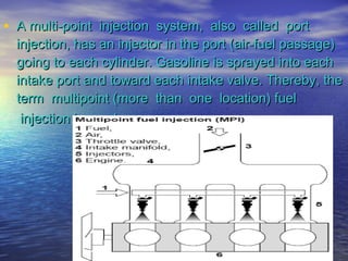 Gasoline electronic fuel injection systems | PPT