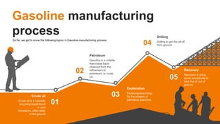 Gasoline manufacturing process | PPTX