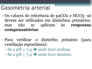 Gasometria arterial | PPT