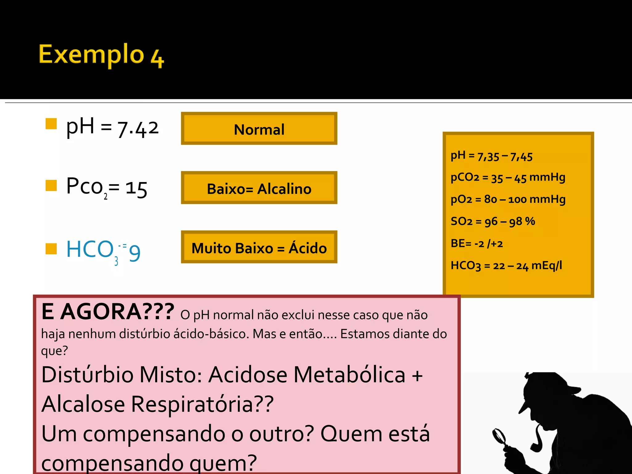 Gasometria Arterial- Distúrbios do Equilíbrio Ácido-base | PPT
