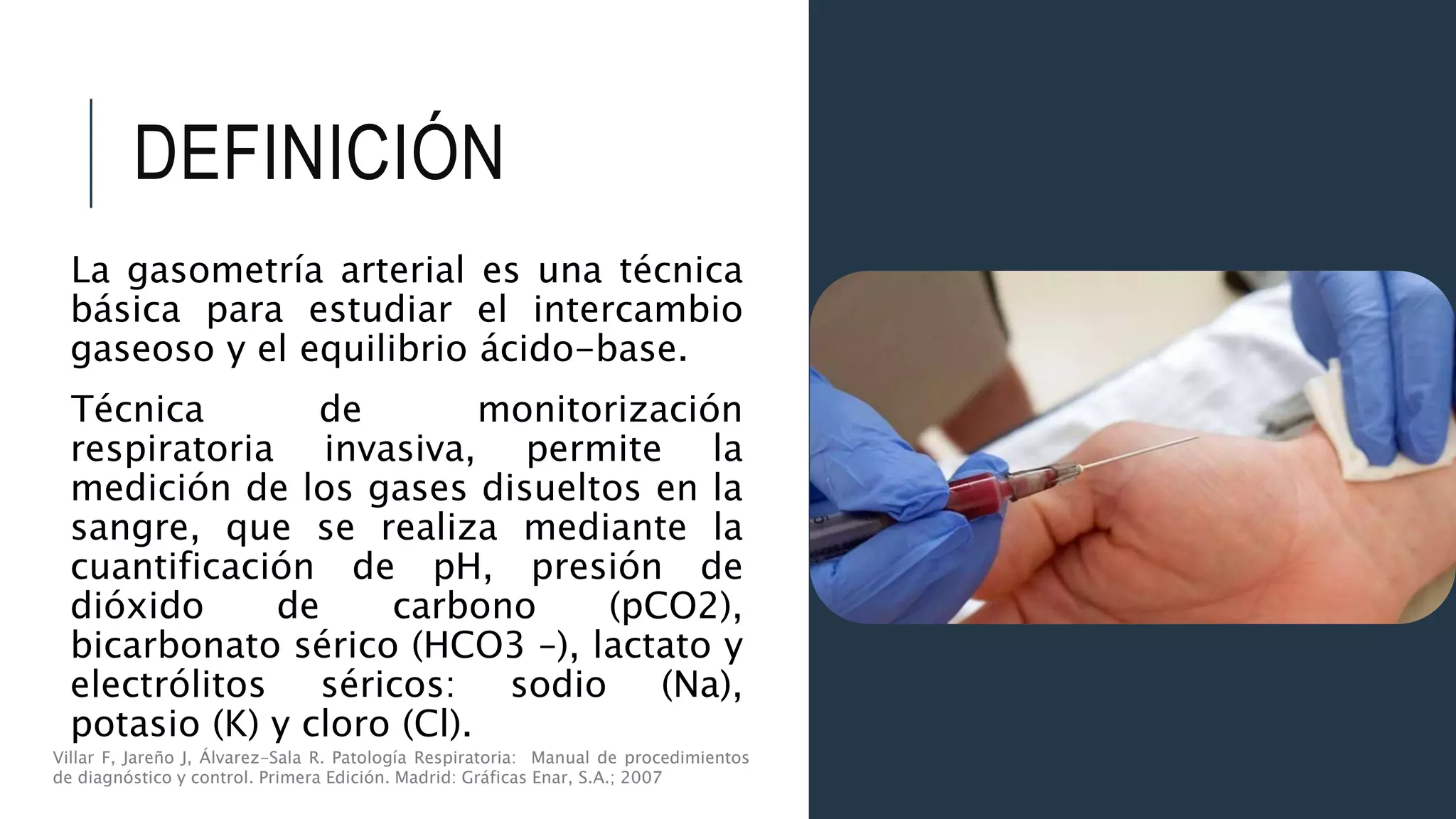 Gasometria arterial | PPT