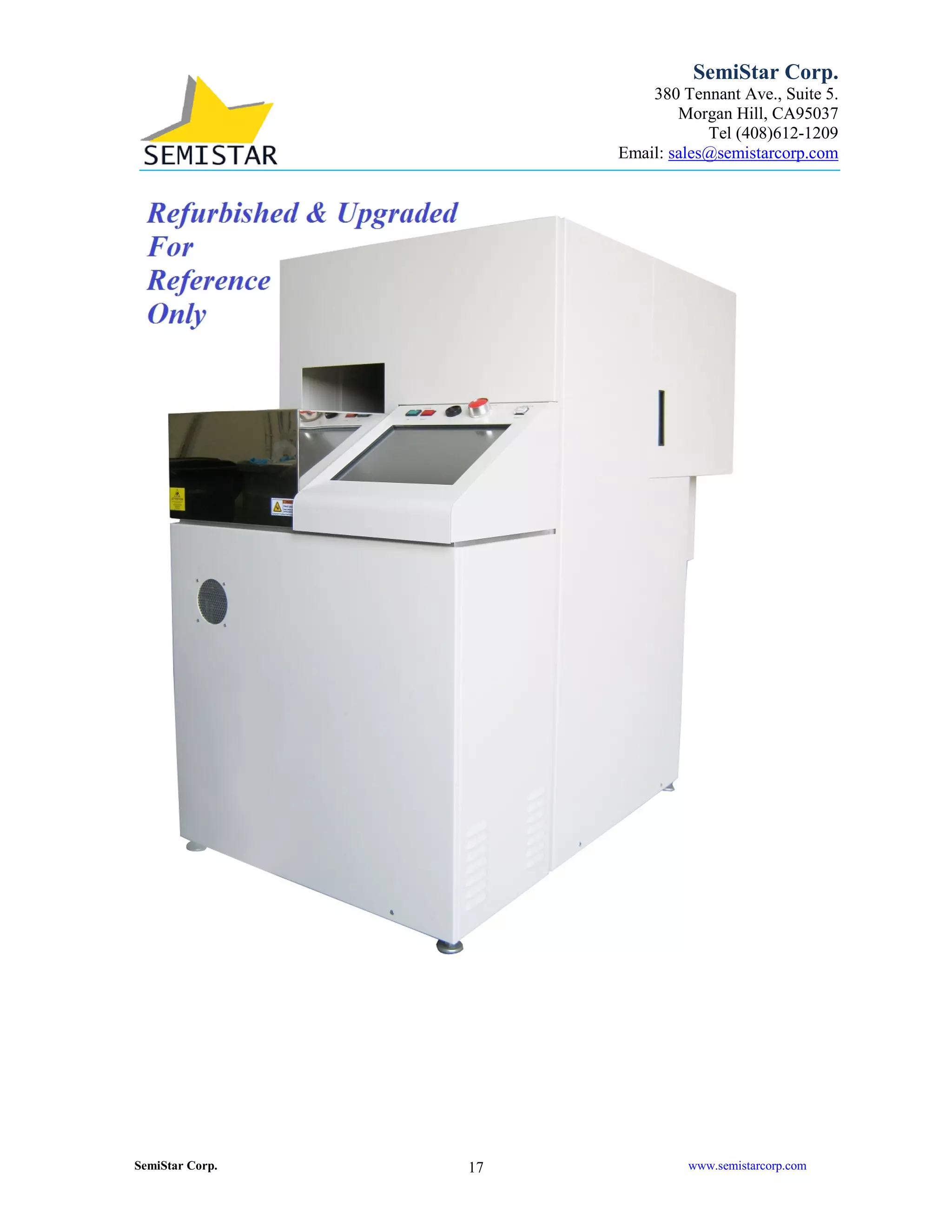 Gasonics l3510 plasma asher plasma descum semiconductor process ...