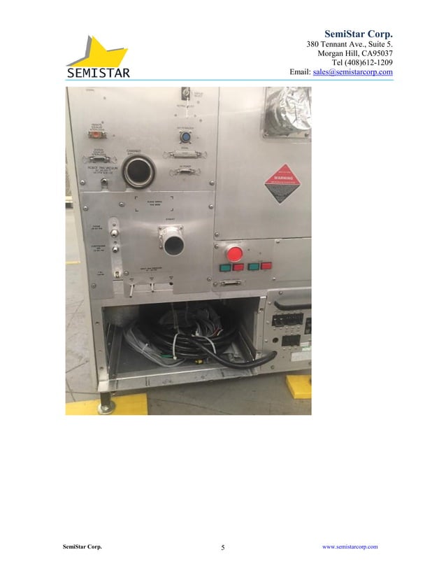 Gasonics l3510 plasma asher plasma descum semiconductor process ...