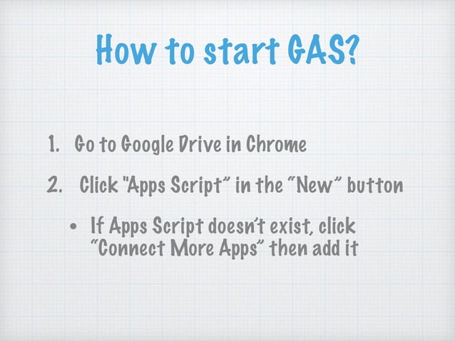 Google Apps Script Overview | PPT