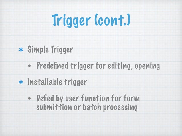 Google Apps Script Overview | PPT
