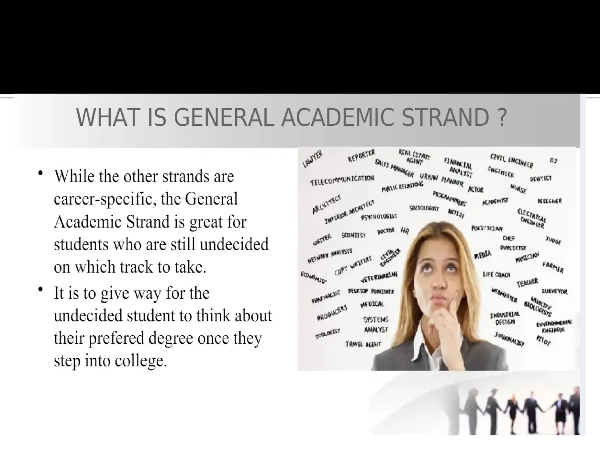 GAS Overview Senior High School General Academic Strand | PPTX