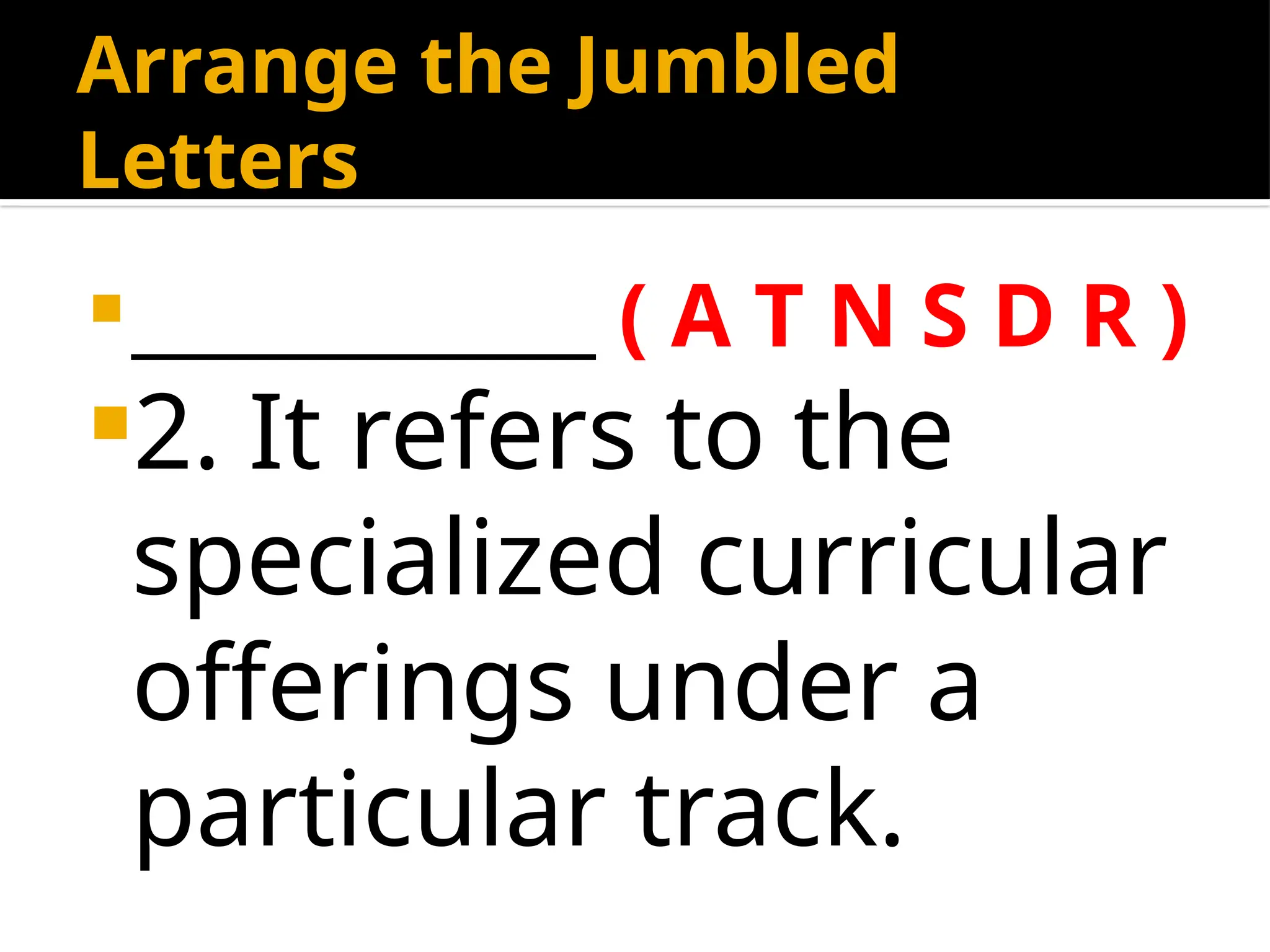 GAS Overview Senior High School General Academic Strand | PPTX
