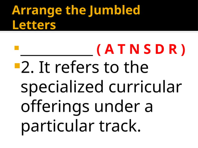 GAS Overview Senior High School General Academic Strand | PPTX