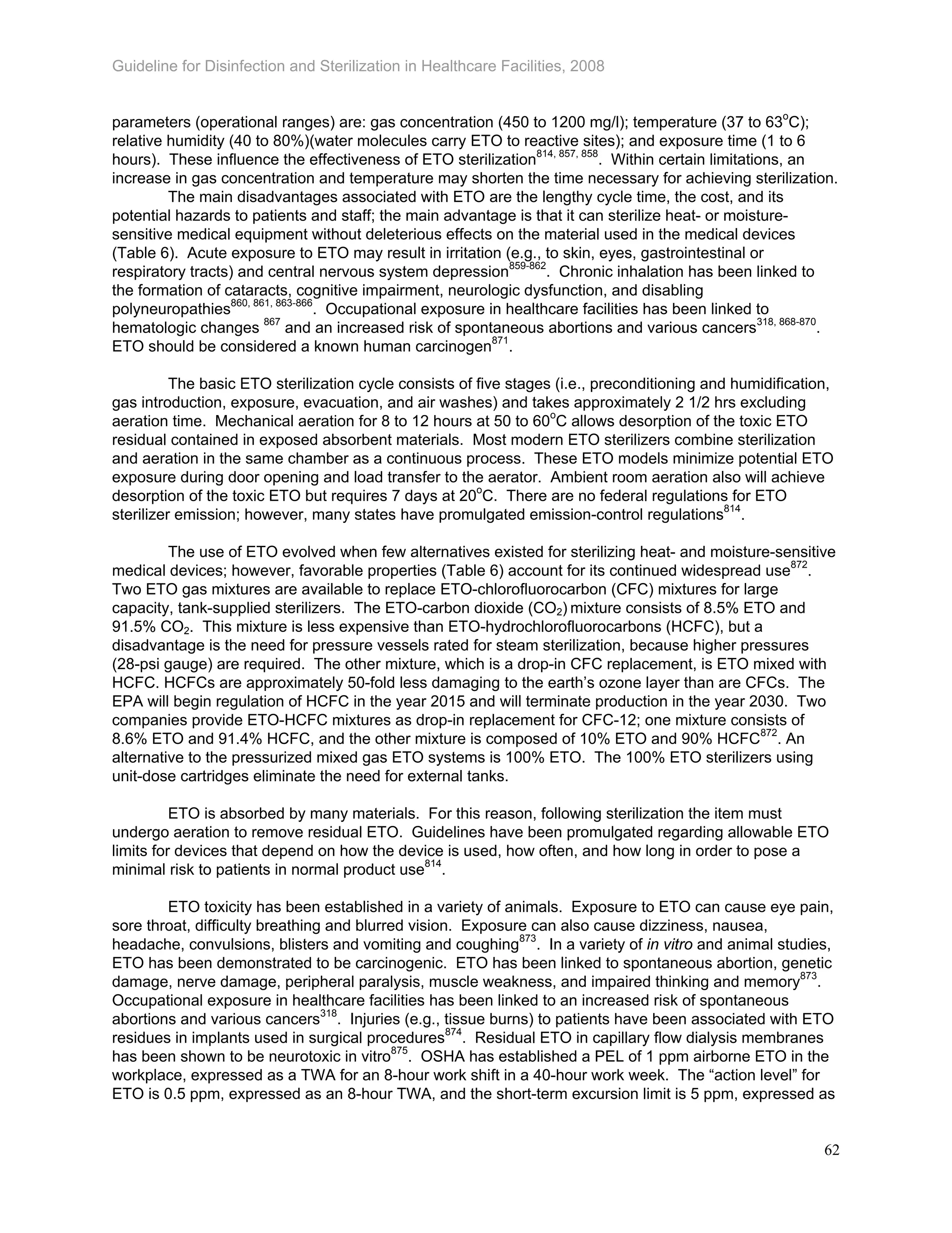 Gas plasma sterilization | PDF