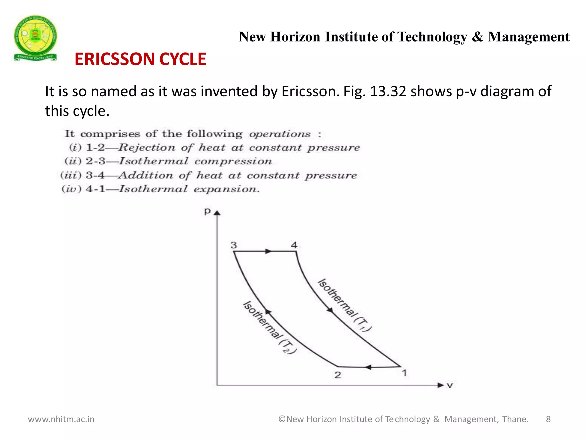 Gas power cycle | PDF