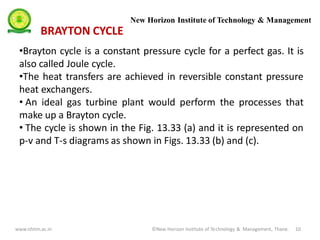 Gas power cycle | PDF