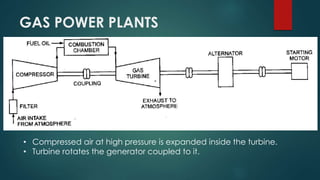 Gas Power Plants | PPTX