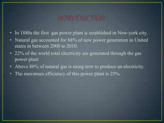 GAS POWER PLANT | PPTX