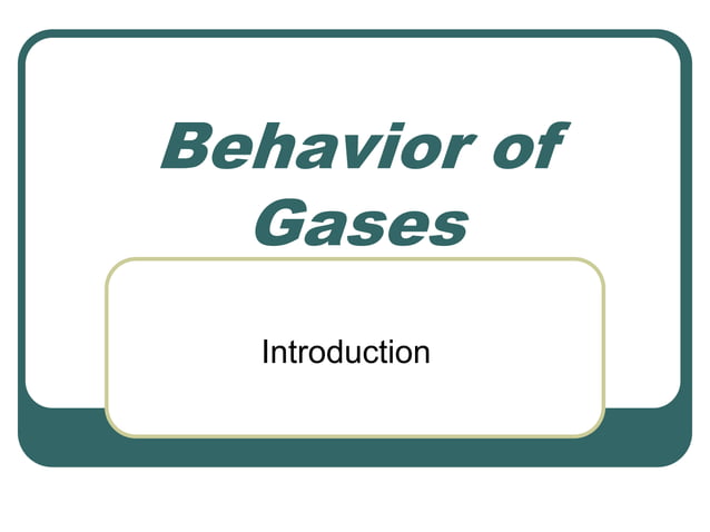 Gas presentation | PPT