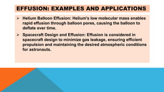 The Properties of Gases and its application | PPT