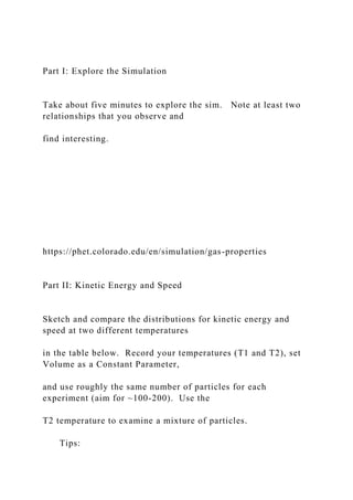 Gas Properties Simulation Activity In this activity you’.docx