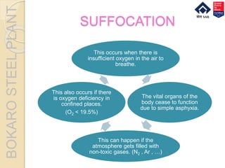 Gas Protection from Carbon monoxide in Steel Plants | PPTX