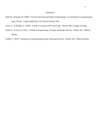 Gas pump program final | PDF