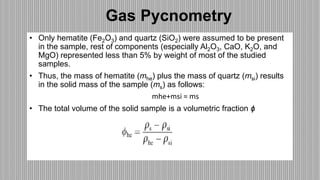 Gas pycnometry | PPT