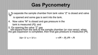 Gas pycnometry | PPT
