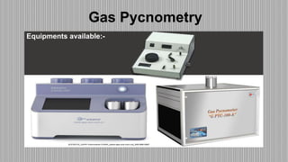 Gas pycnometry | PPTX