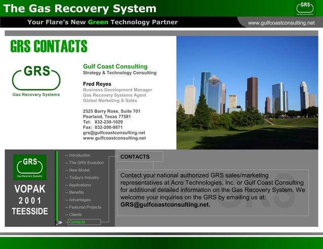 Gas Recovery Systems Vopak VCM Sphere Project | PPT