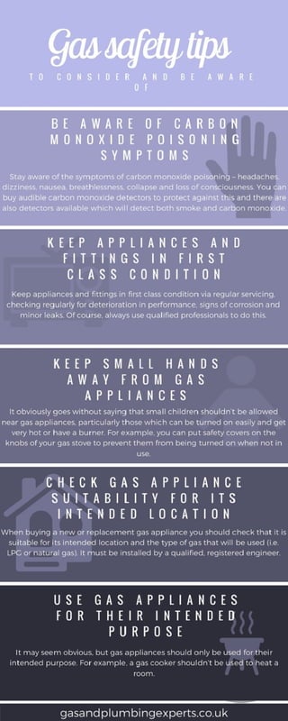 Home gas safety tips