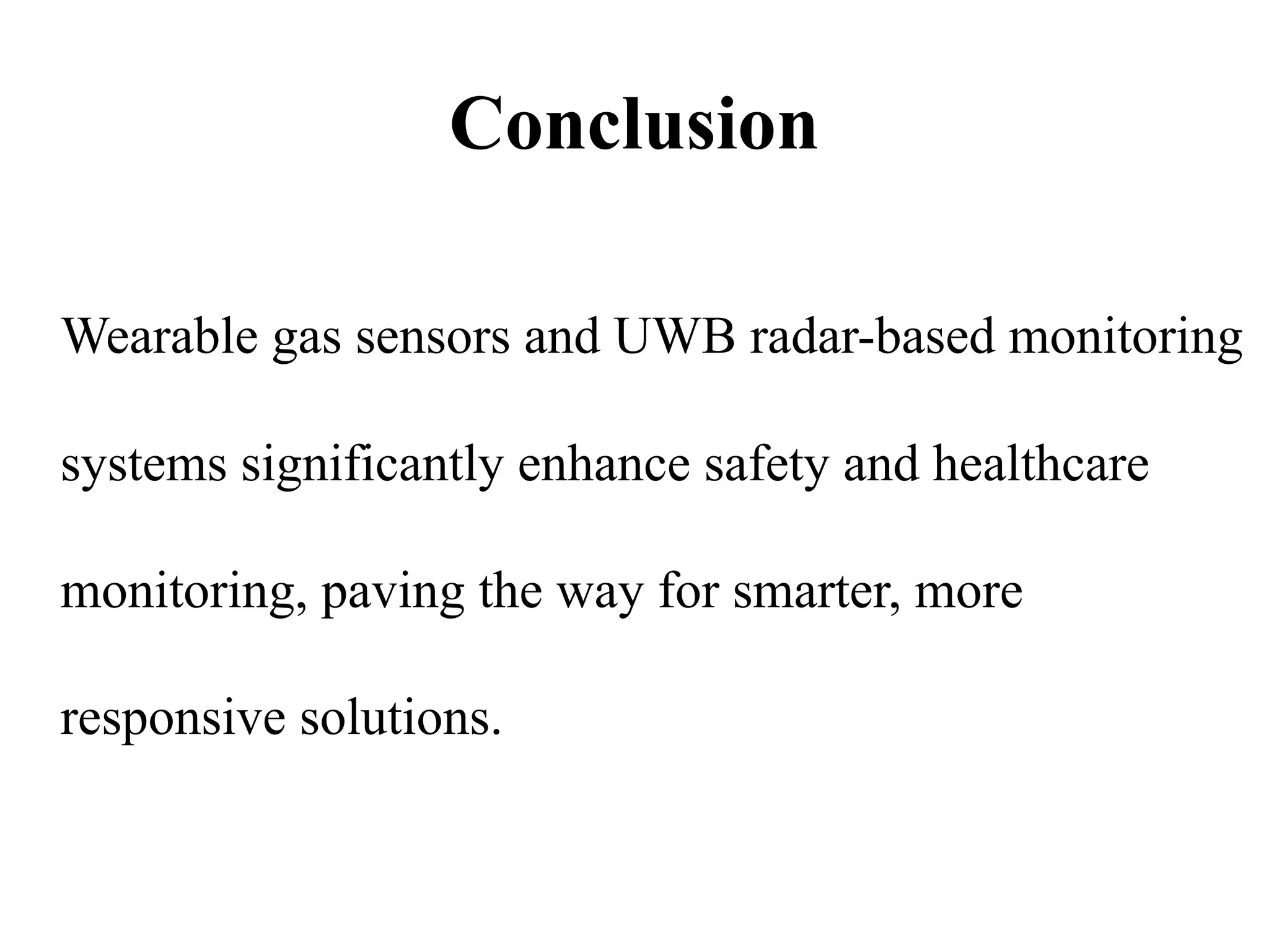 GAS SENSORS in Wearable devices unit 1pptx | PPTX