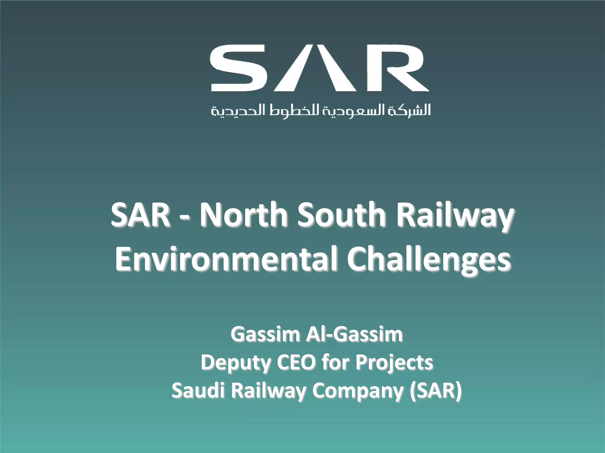 Gassim Al Gassim - sar environmental challenges | PDF