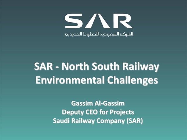 Gassim Al Gassim - sar environmental challenges | PDF | Rail Travel ...