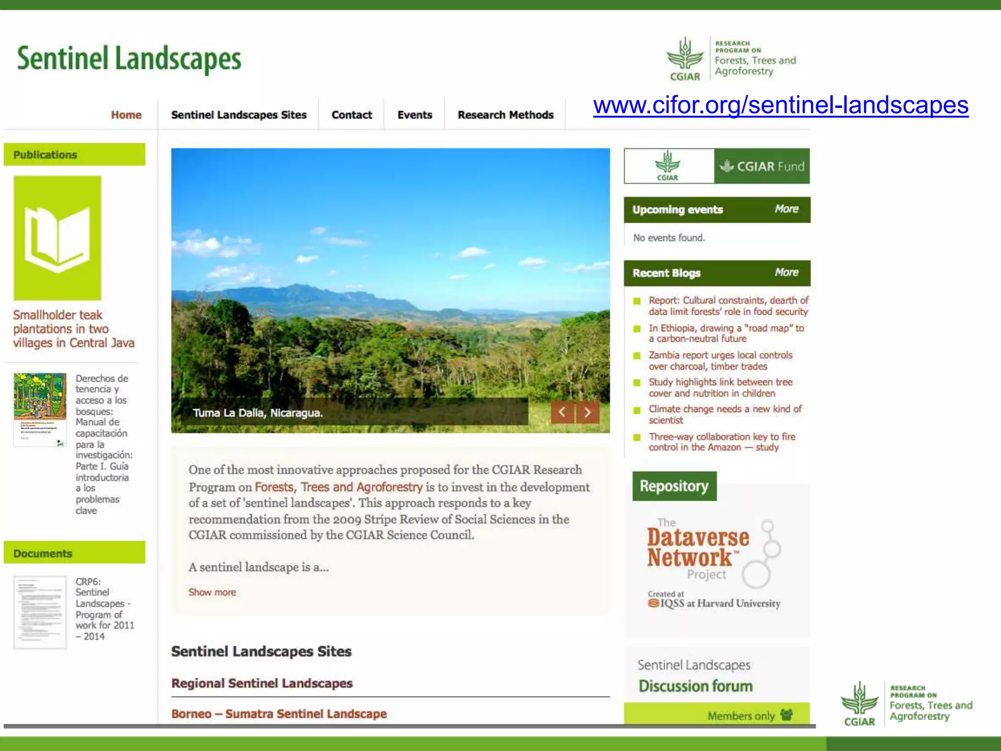 The evolution of the Sentinel Landscape initiative | PPT