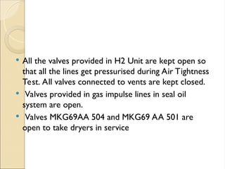 GENERATOR HYDROGEN GAS system commissioning.ppt