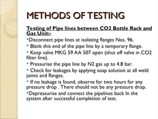 GENERATOR HYDROGEN GAS system commissioning.ppt