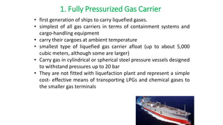 GAS TANKERS | PDF | Chemistry | Science