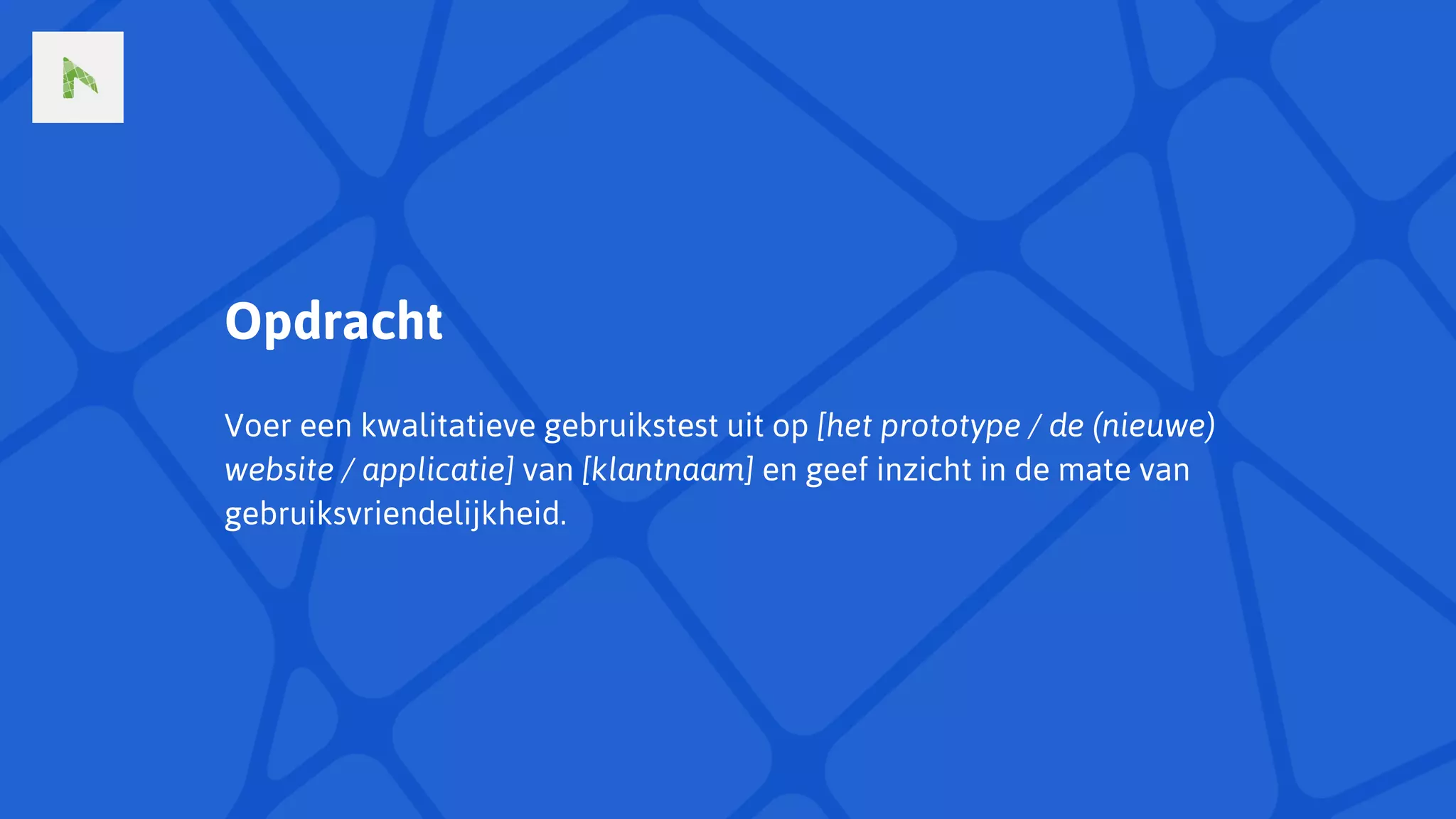 Gastcollege User Research | PPT