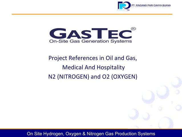 Gas tec profile o2 for rumah sakit (complete), rpcb edition | PPT ...