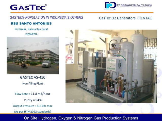 Gas tec profile o2 for rumah sakit (complete), rpcb edition | PPT ...