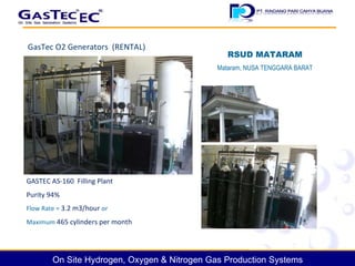 Gas tec profile o2 for rumah sakit (complete), rpcb edition | PPT ...