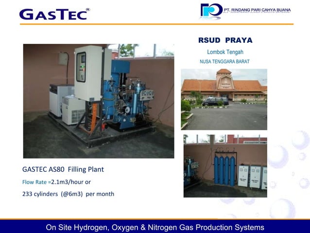 Gas tec profile o2 for rumah sakit (complete), rpcb edition | PPT ...