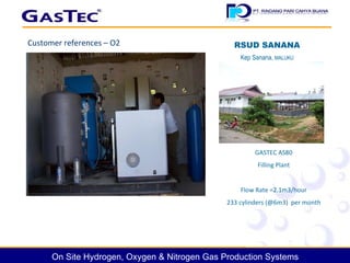 Gas tec profile o2 for rumah sakit (complete), rpcb edition | PPT
