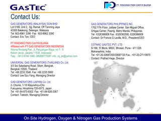 Gas tec profile o2 for rumah sakit (complete), rpcb edition | PPT