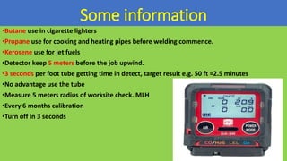 Gas Tester Training | PPTX