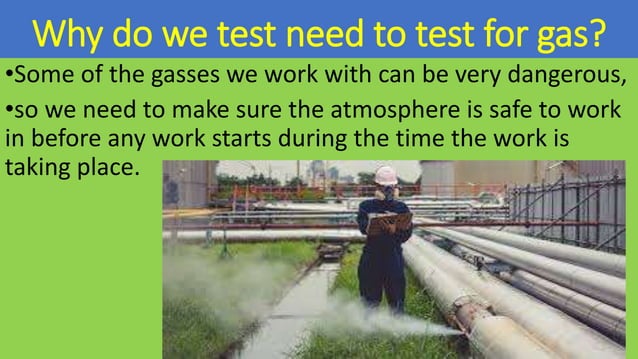 Gas Tester Training | PPTX