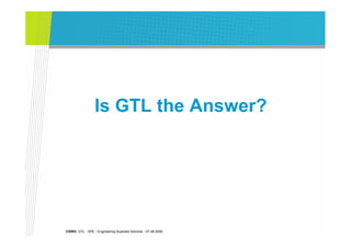 Gas To Liquids Technology By Valerie Sage | PDF