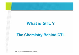 Gas To Liquids Technology By Valerie Sage | PDF