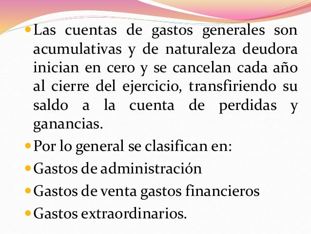 Gastos Generales , Guía completa sobre la clasificación de los tipos de ...