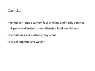 Gastrci outlet obstruction | PPT