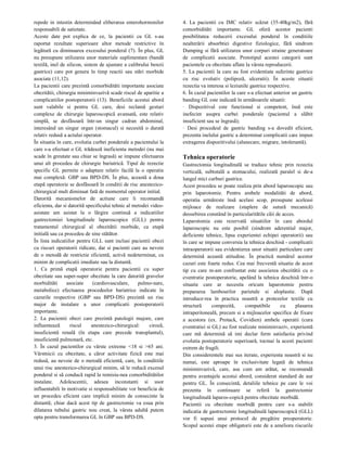 Gastrectomia longitudinala pentru tratamentul obezitatii morbide | PDF