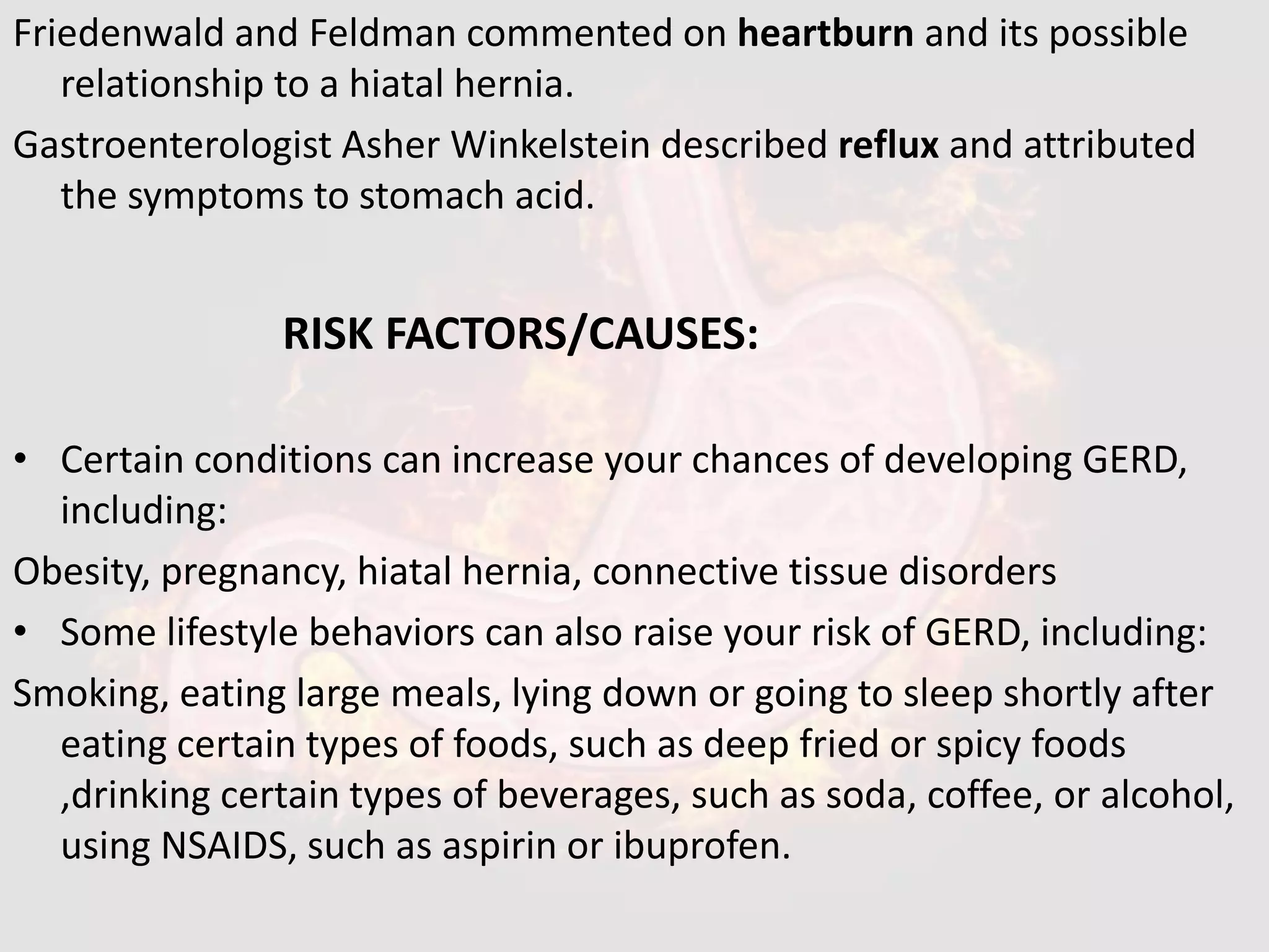 PHARMACOTHERAPY OF Gastric-oesophagal reflux disease [GERD] | PPTX